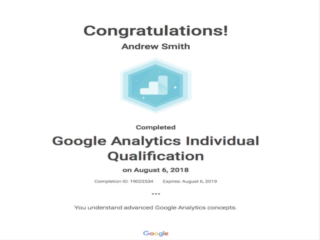 Google Analytics Training from x5 Google Analytics Individual qualified ...
